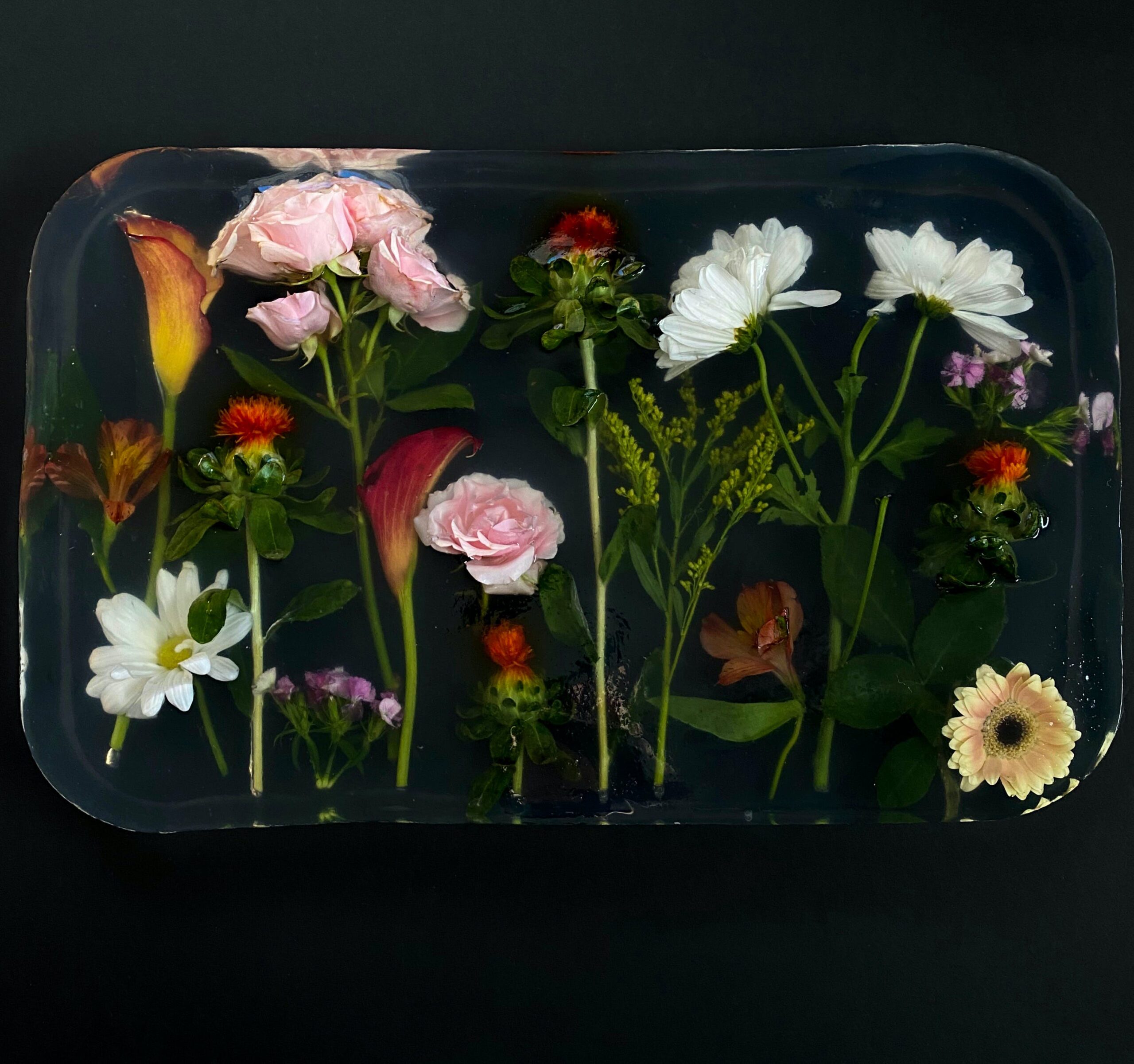 Comment Mettre des Fleurs dans de la Résine